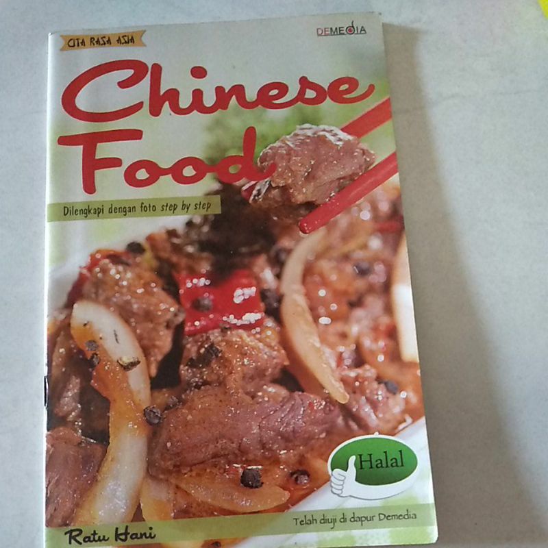 Jual buku resep Chinese food halal-ratu hani | Shopee Indonesia