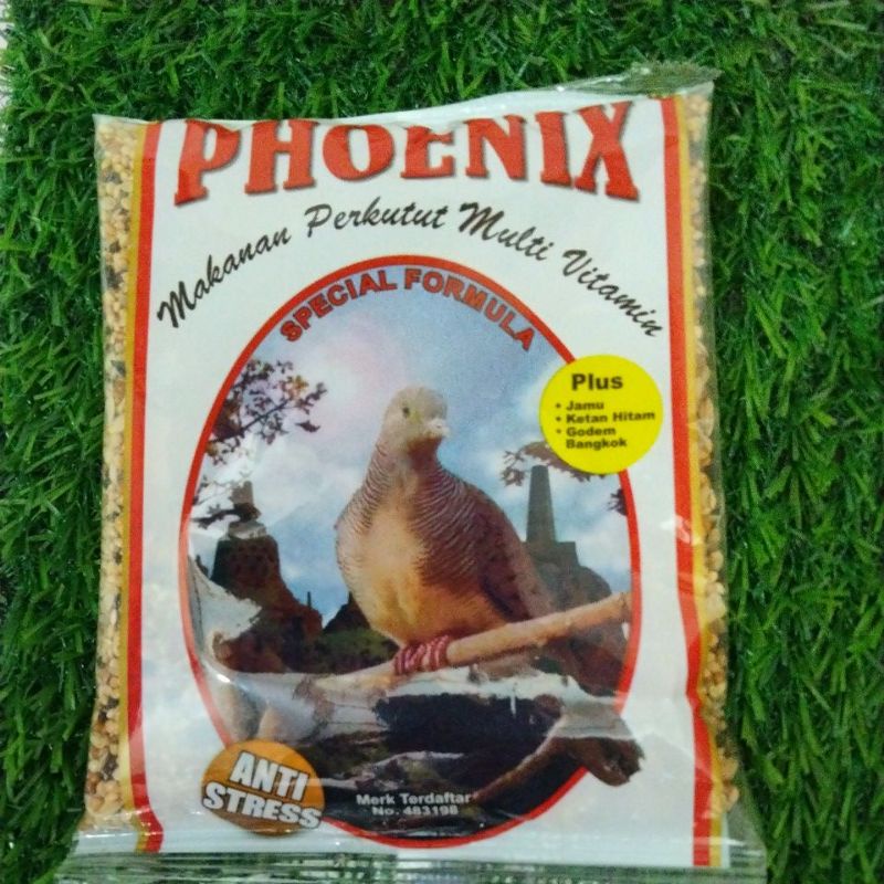Jual PHOENIX PAKAN MAKANAN BURUNG PERKUTUT PHOENIX PLUS FORMULA ANTI ...