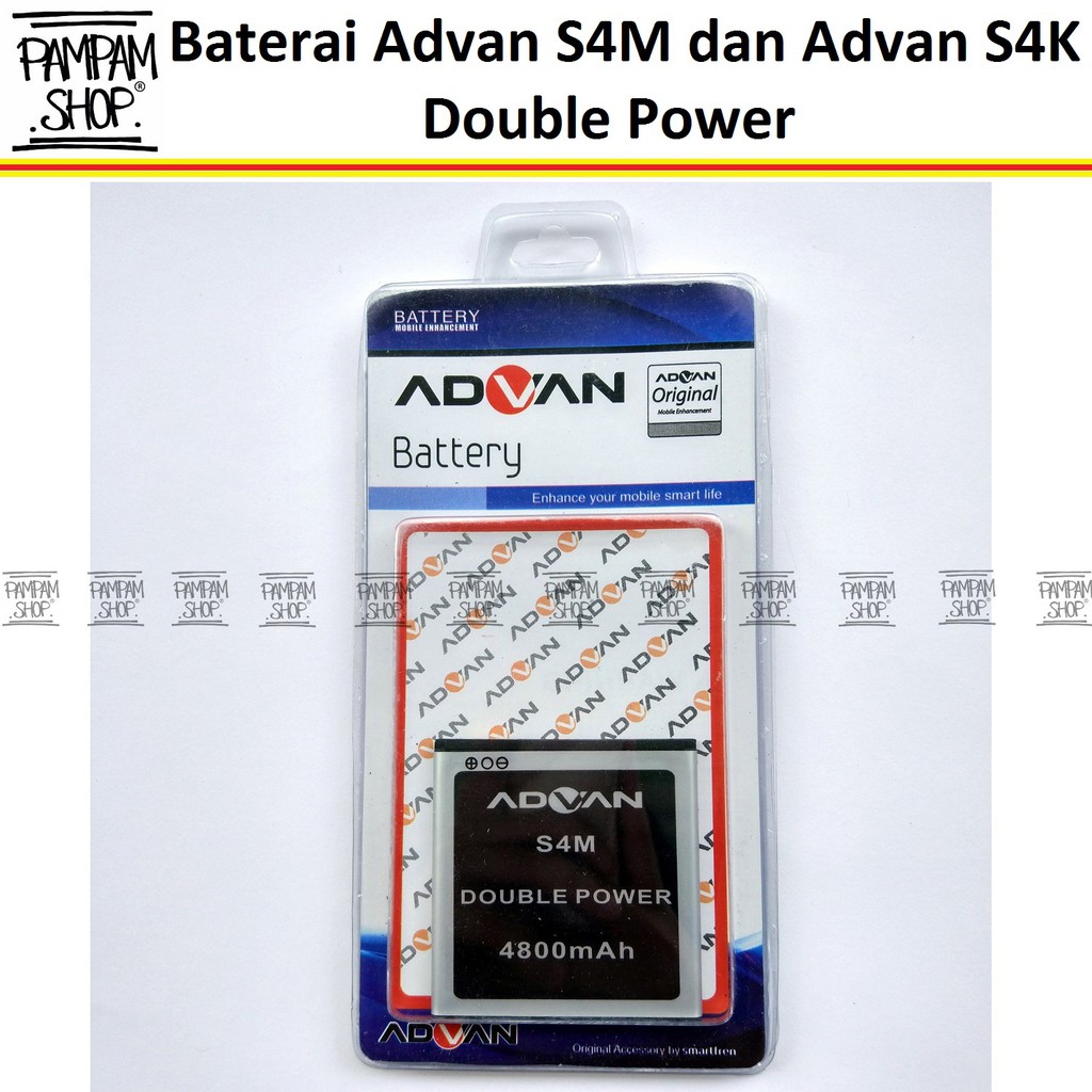 Jual Baterai Advan S4K Original Double Power | Batre, Battery, Batrai, S 4K, S4 K, HP Advance ...
