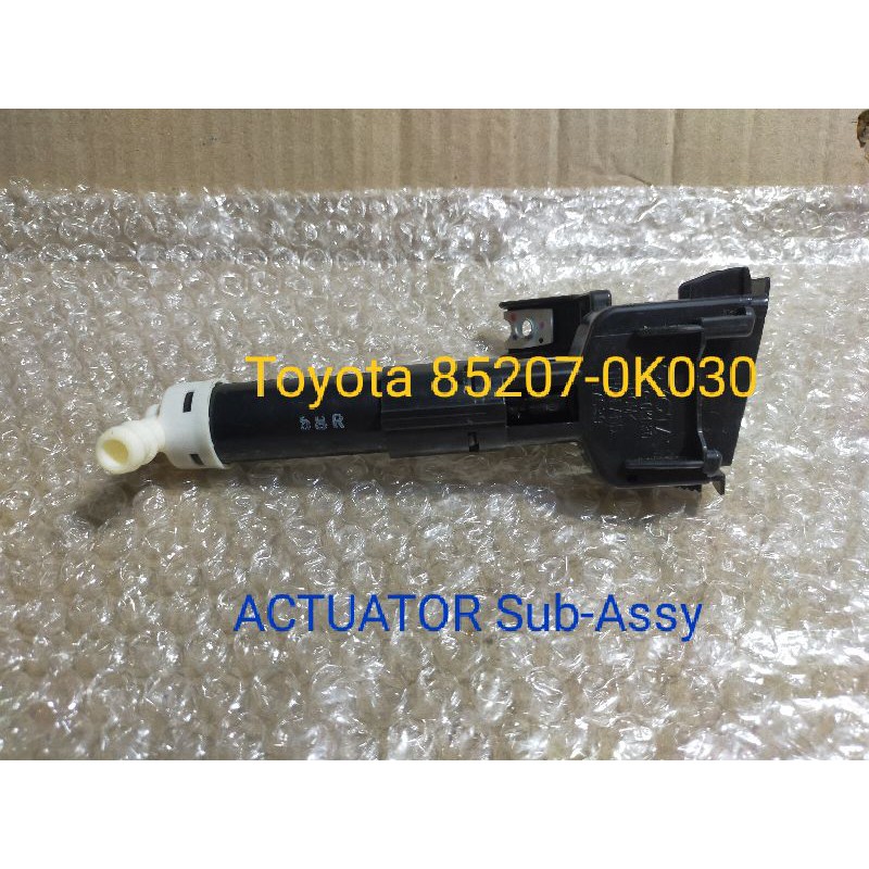 Jual ACTUATOR sub-assy headlamp washer 85207-0K030 | Shopee Indonesia
