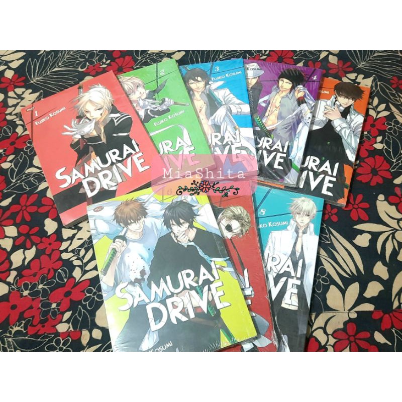Jual Komik Semi Shounen Ai Set Samurai Drive Vol 1-8end by Fujiko ...