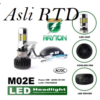 Jual LAMPU LED RTD RAYTON ASLI !!! 6 sisi 35 Watt 3sisi 30 Watt / Lampu ...