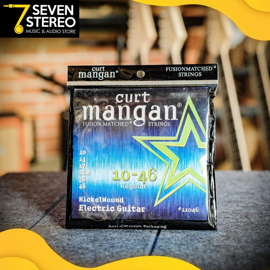 Jual Curt Mangan 11046 Nickel Wound 10-46 Electric Guitar String Senar ...