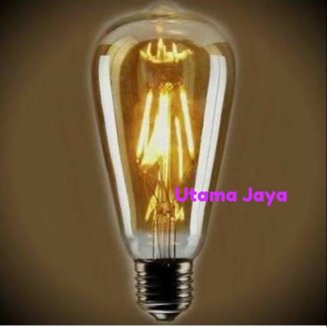 Jual Lampu Filamen LED Kuning 4 Watt Bossecom | Shopee Indonesia