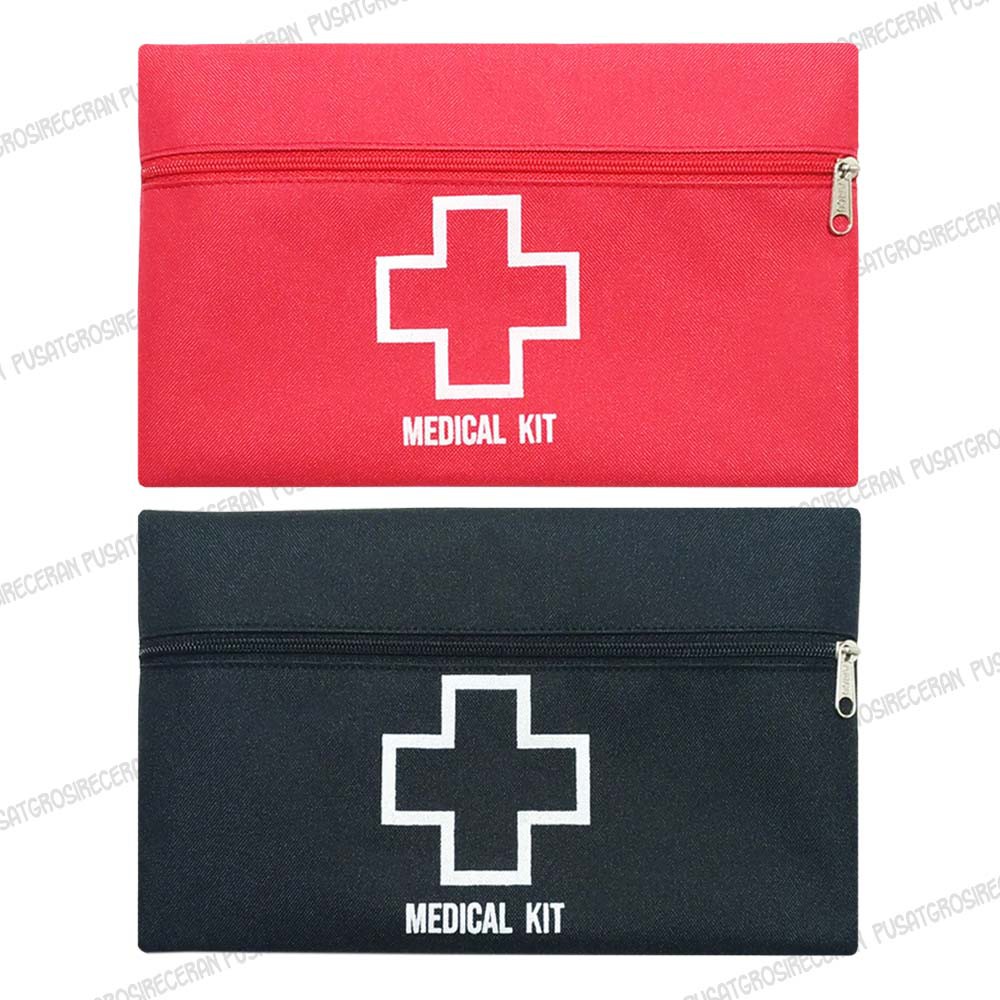 Jual Pouch Medical Kit Medis Dompet P3K Tas Obat Pouch Travel First Aid ...