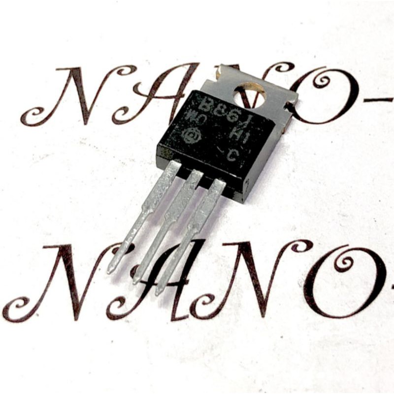 Jual Transistor B861 2SB861 TO-220, PNP 2Amper 200Volt | Shopee Indonesia