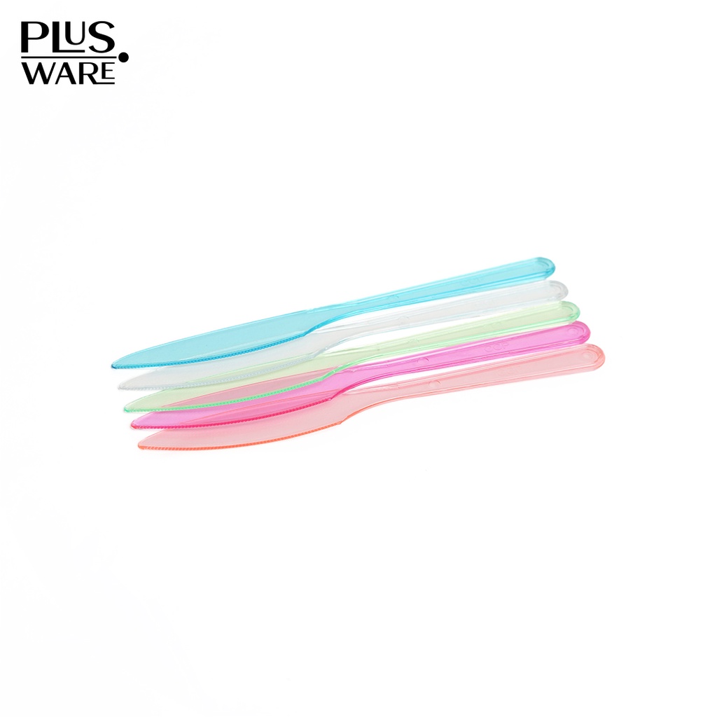 Jual Plusware Pisau Makan Plastik (24pcs) | Shopee Indonesia