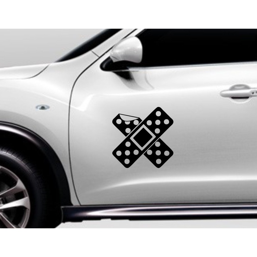 Jual STIKER MOBIL KEREN BERKUALITAS CUTTING STICKER MOBIL JDM BAND AID ...