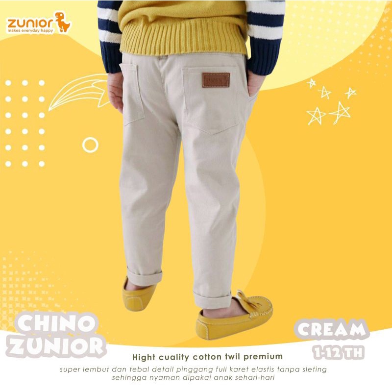 Jual Celana Anak Chino Panjang Laki-Laki dan Perempuan Zunior Premium 7 Warna 1-12 Tahun ...