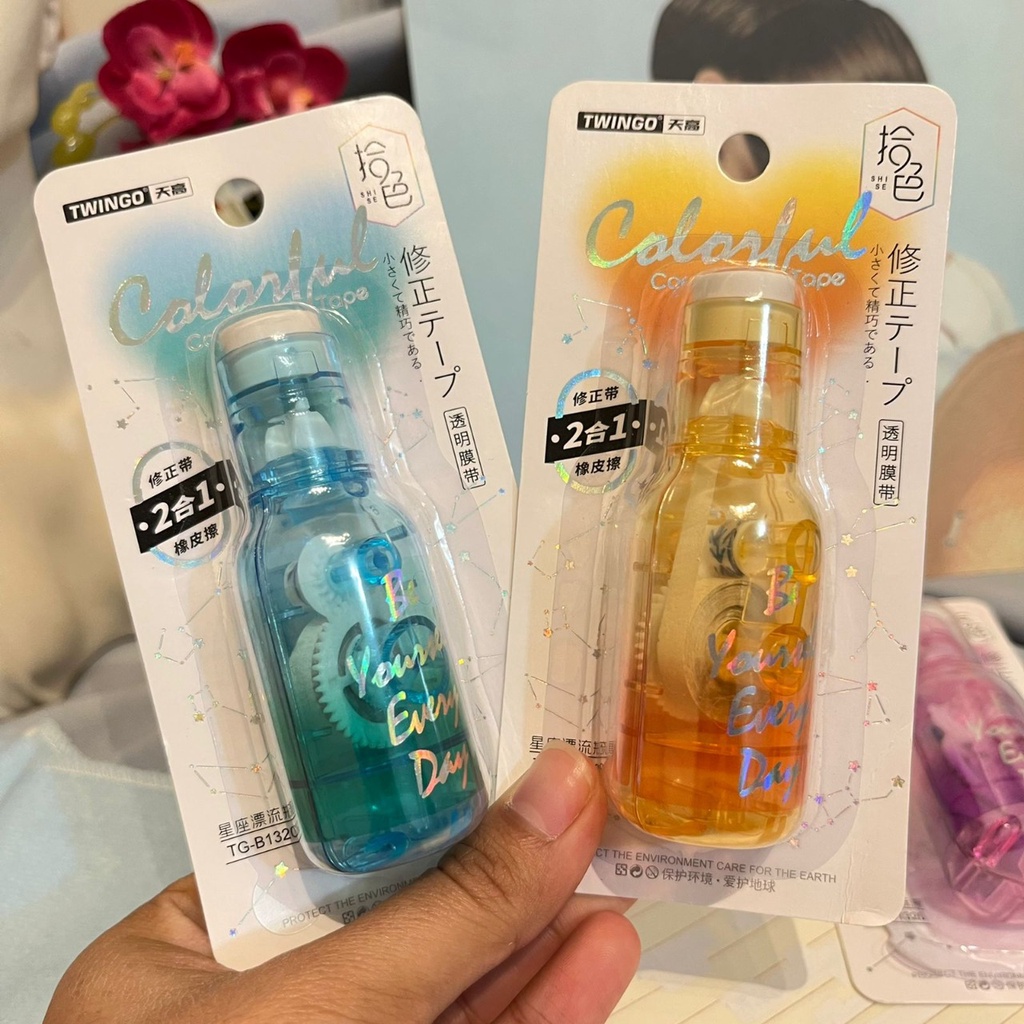 Jual TIP EX KERTAS SPARKLING BOTTLE MODEL UNIK ESTETIK CORRECTION TAPE ...
