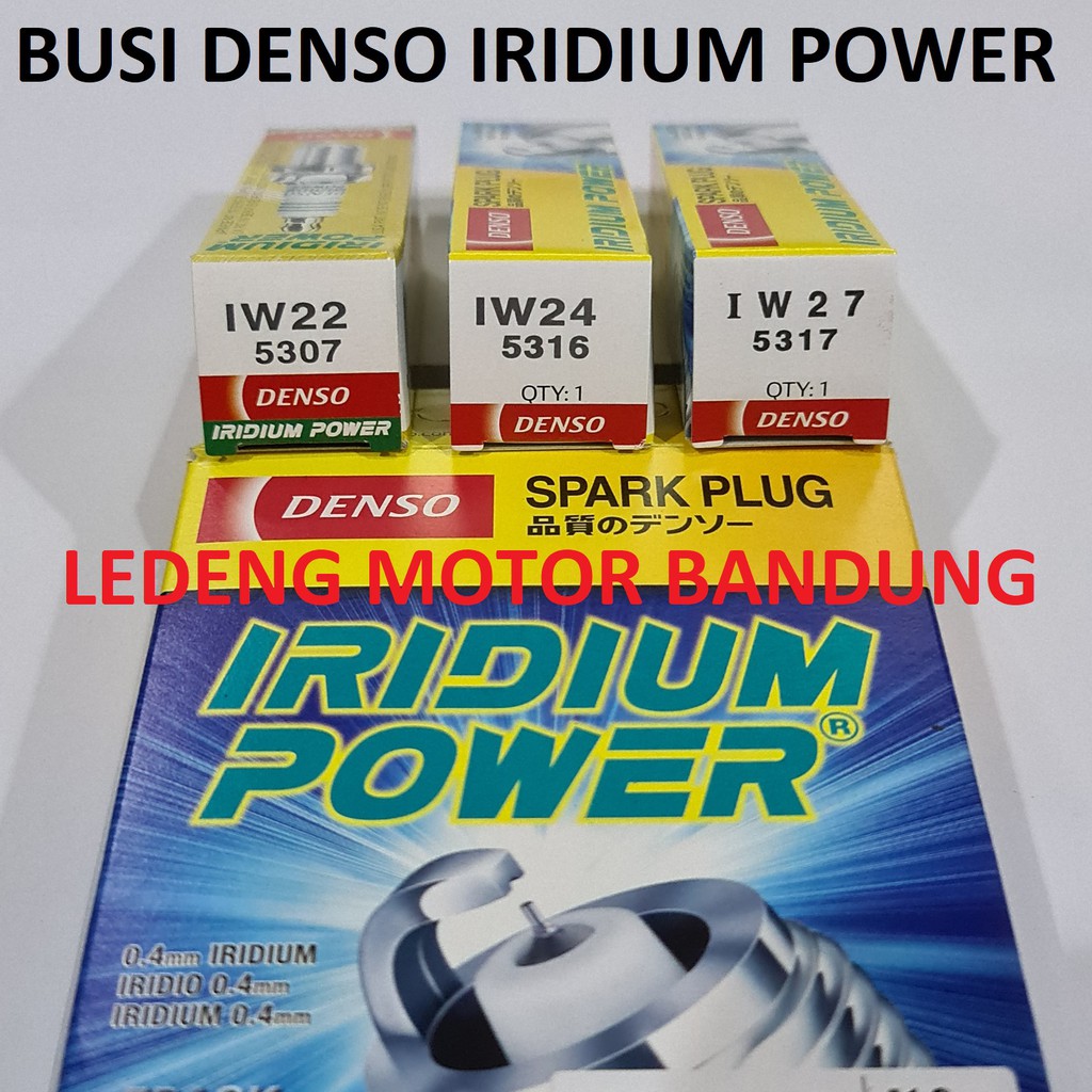 Jual IW Busi Dingin Denso Iridium Motor Suzuki Satria-R Kawasaki Ninja ...
