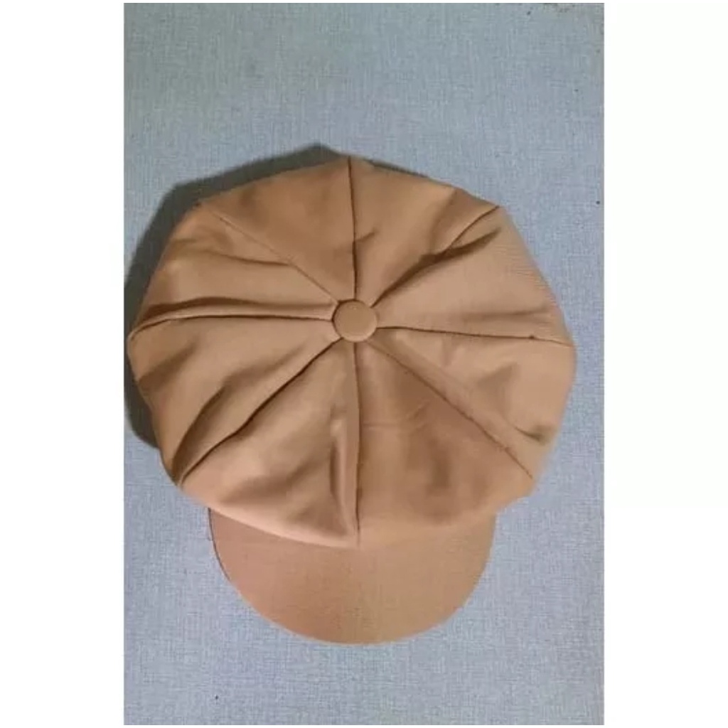 Jual TOPI WANITA PRIA DEWASA FASHION KOREA KEKINIAN BARET APOLO TOPI ...