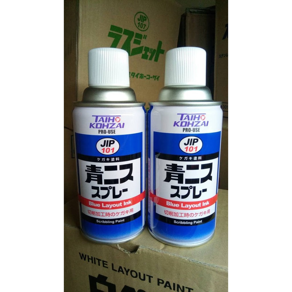 Jual Taiho Kohzai JIP101 Blue Varnish Spray | Shopee Indonesia