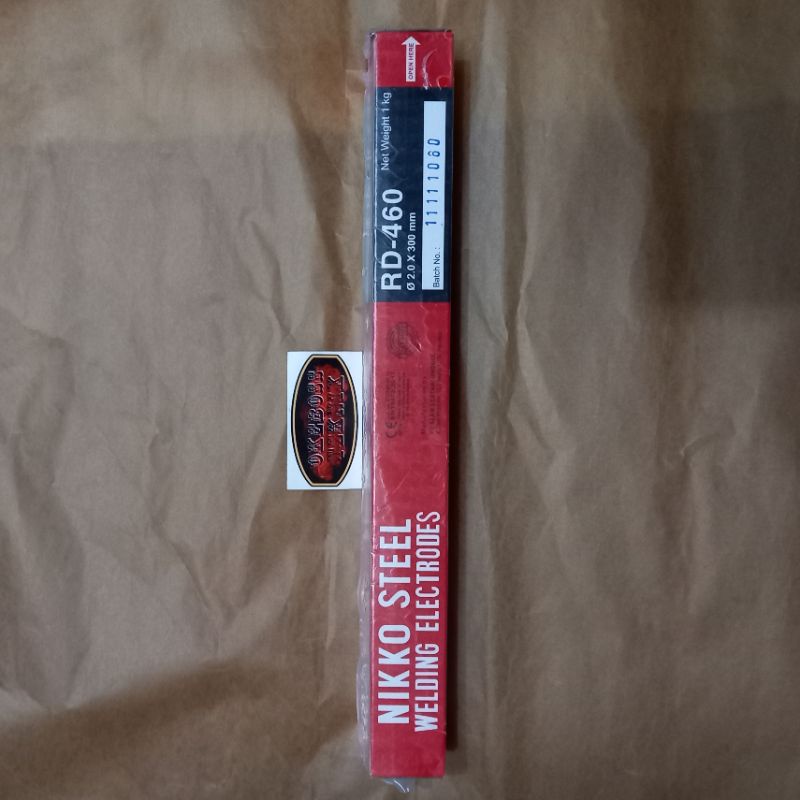 Jual Kawat las 2 mm Rd 460 Nikko Steel Welding Electrodes 1kg | Shopee ...