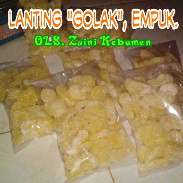 Jual Lanting GOLAK, 500 gram, empuk, gurih. Khas Kebumen. | Shopee ...