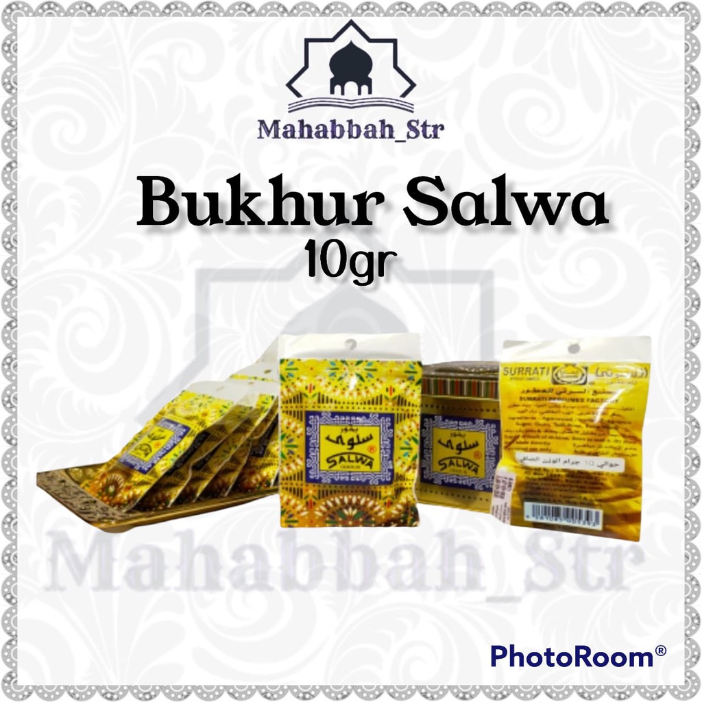 Jual Buhur Salwa Bakhour Bakhoor Dupa Pengharum Ruangan Isi 10 Gram ...