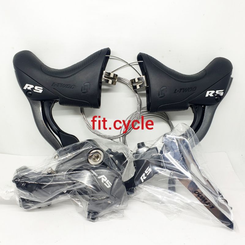 Jual Brifter + RD + FD Ltwoo R5 9 speed Road bike | Shopee Indonesia