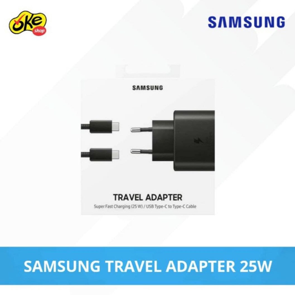 Jual Samsung Original Adapter 25W Fast Charging Charger | Shopee Indonesia
