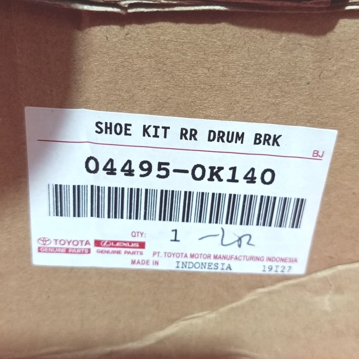 Jual Brake shoe / Kampas rem Kijang Innova Reborn belakang Original ...