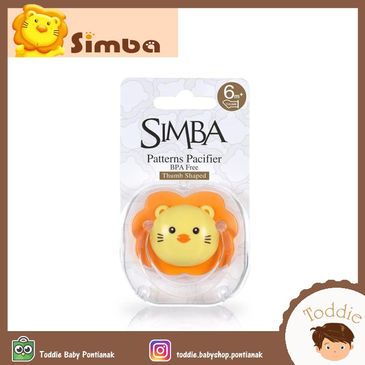 Jual Simba Thumb Shaped Pacifier | Shopee Indonesia