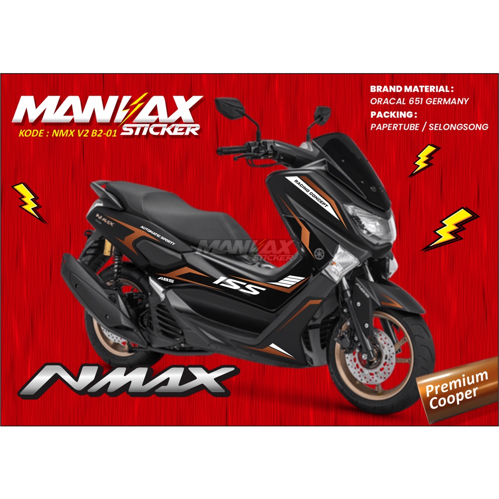 Jual Striping Stiker Lis Body Motor Yamaha Nmax 2018-2019 - Cutting ...