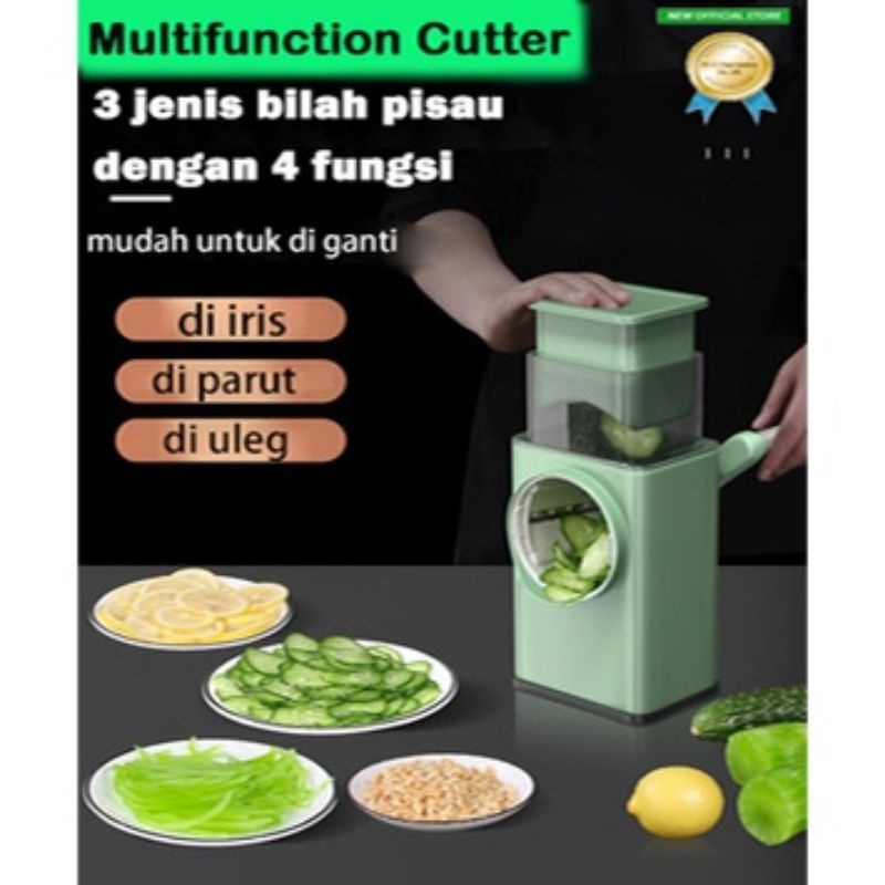 Jual Mulfunction Vegetable Cutter Alat Pemotong Sayuran Dan Buah ...