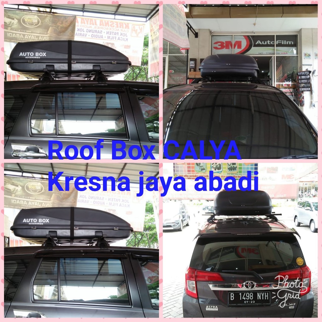 Jual PROMO ROOF BOX ROOFBOX MOBIL CALYA DENGAN KAPASITAS BESAR DAN ...