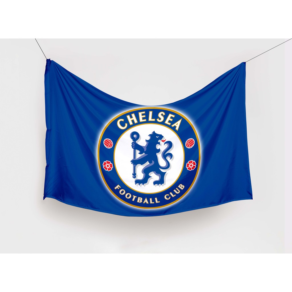 Jual BENDERA POSTER KAIN CHELSEA F.C POSTER KAIN SEPAK BOLA Tapestry ...