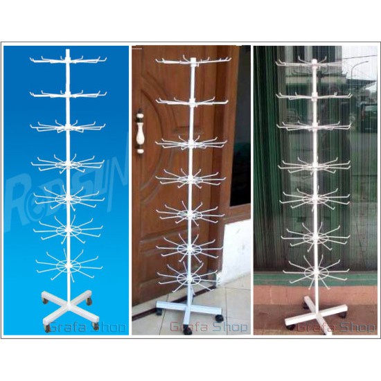 Jual Rak Display Putar Matahari 7 Susun Roda Gantungan Aksesoris ... Jual Rak Display Putar Matahari 7 Susun Roda Gantungan Aksesoris ...