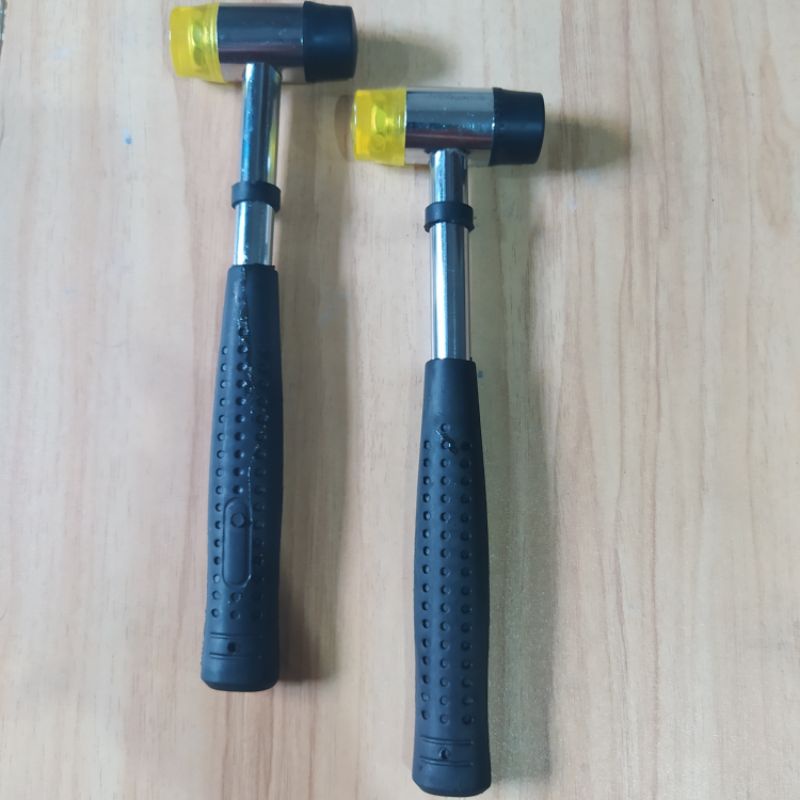 Jual palu mini palstic karet rubber hammer palu kombinasi nylon karet ...
