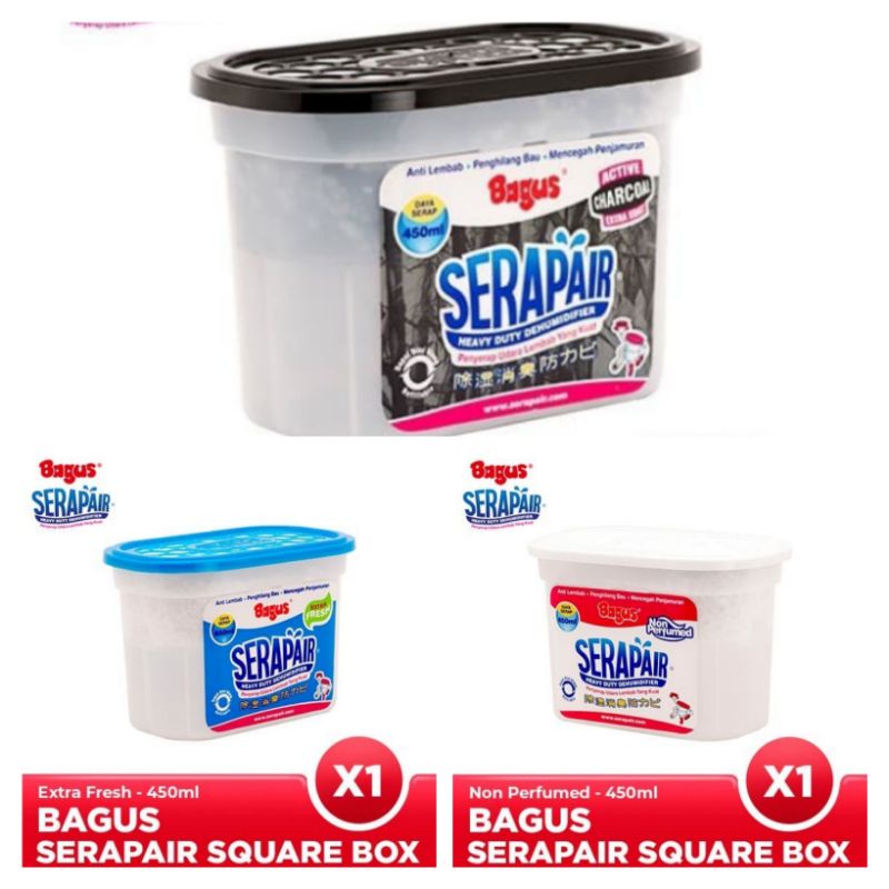 Jual Bagus Serap Air Square Box 450 ml | Shopee Indonesia