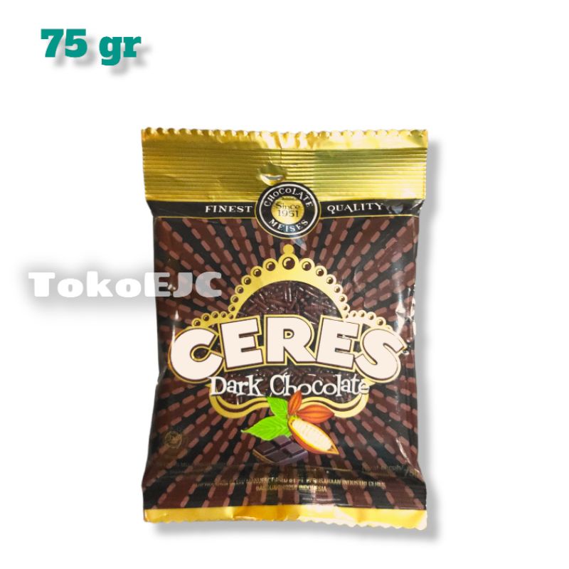 Jual Meses CERES Coklat Dark 75gr / Milk 80gr / Classic 80gr | Shopee ...