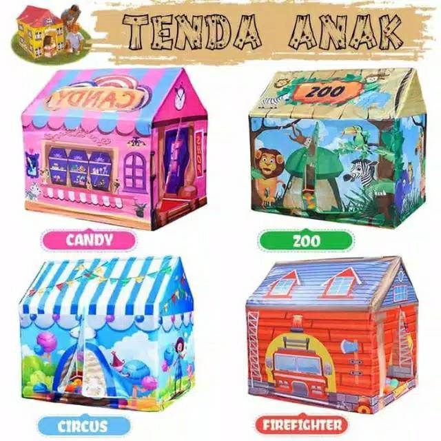 Jual Tenda anak motif | Shopee Indonesia