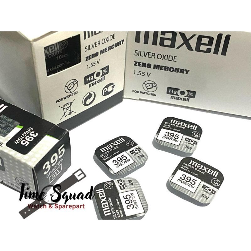 Jual BATERAI MAXELL 395 SR927SW BATERAI MAXELL 395 MAXEL 927 ORIGINAL ...