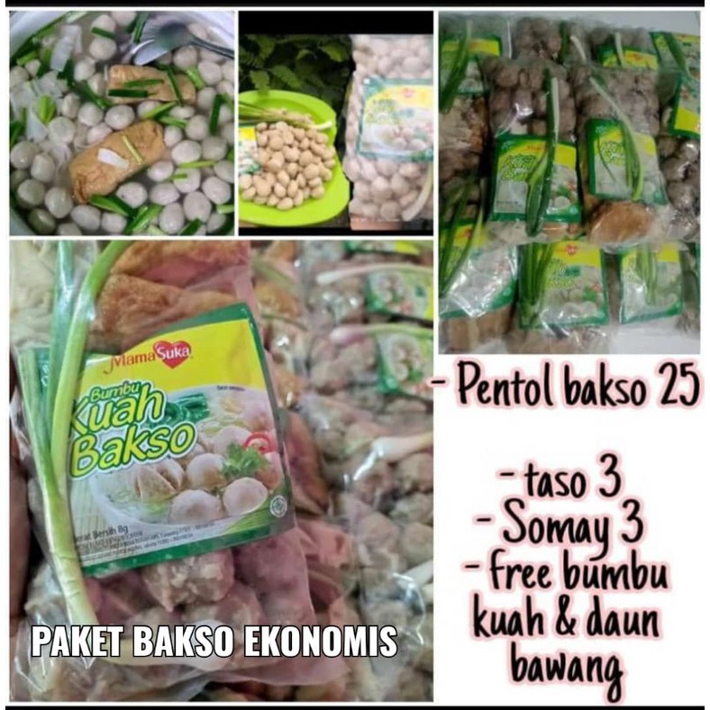Jual paket bakso ekonomis | Shopee Indonesia