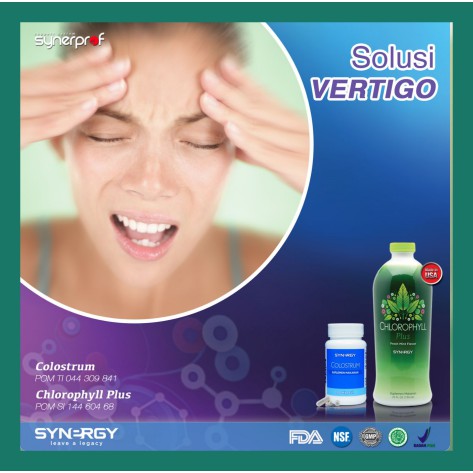 Jual PAKET HERBAL Colostrum + Klorofil - Obat Tradisional Sakit Vertigo ...
