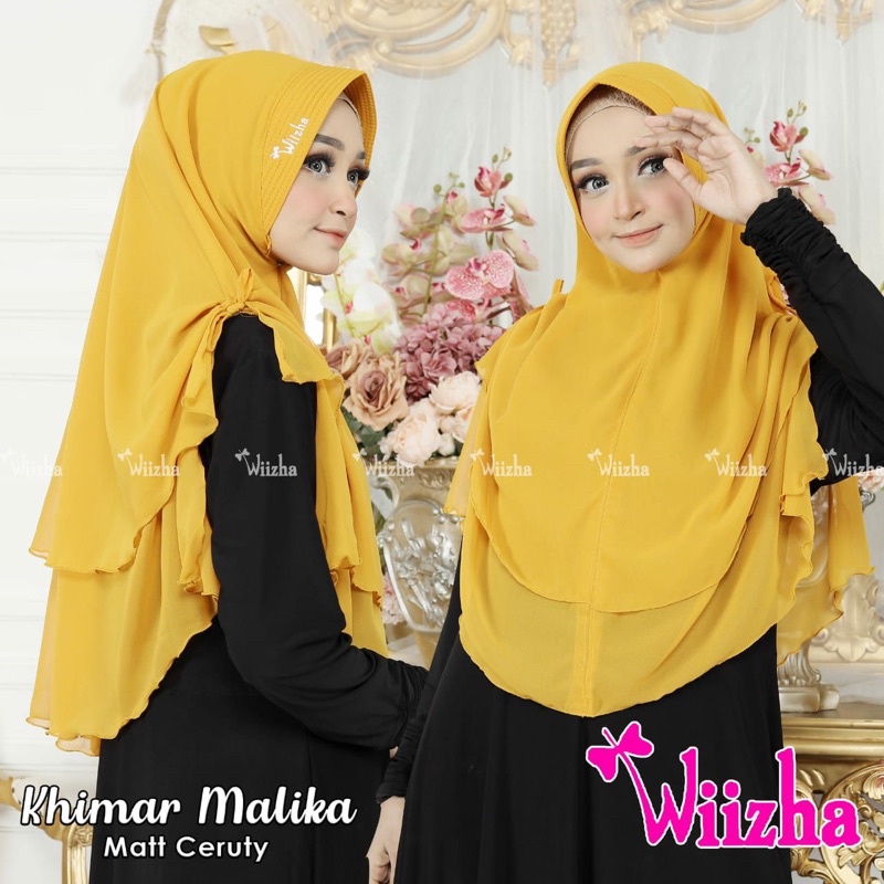 Jual TERJANGKAU!! Jilbab Khimar Malika Cerruty Berkualitas | Shopee Indonesia