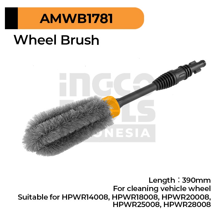 Jual Wheel Brush INGCO AMWB1781 - Sikat Gosok Cuci Velg Pelek Roda Ban ...