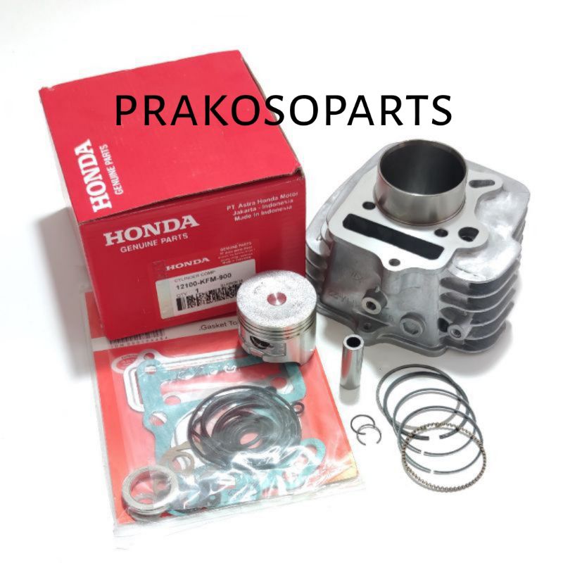 Jual Blok Seher Komplit Supra Fit New Legenda Revo Old Lama 100 CC KFM | Shopee Indonesia