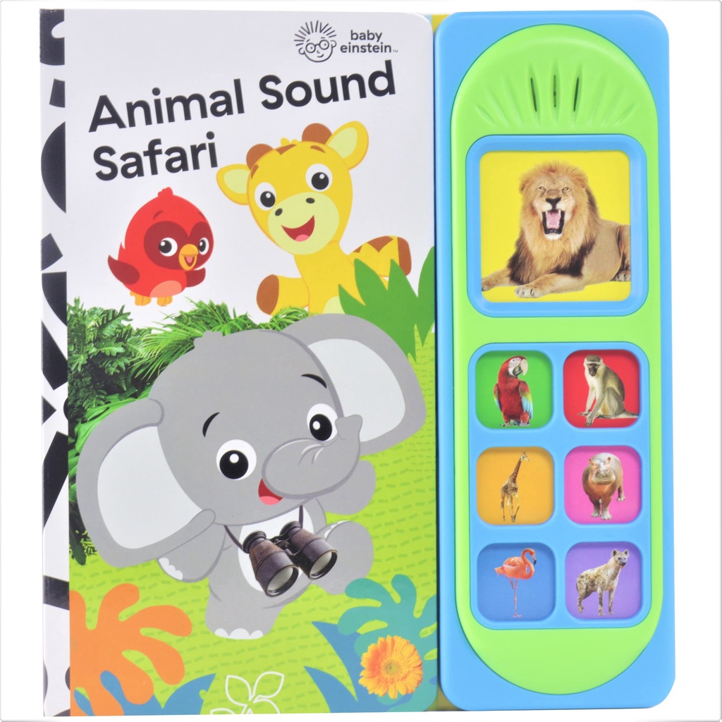 Jual Baby Einstein - Animal Sound Safari Sound Book - PI Kids ...