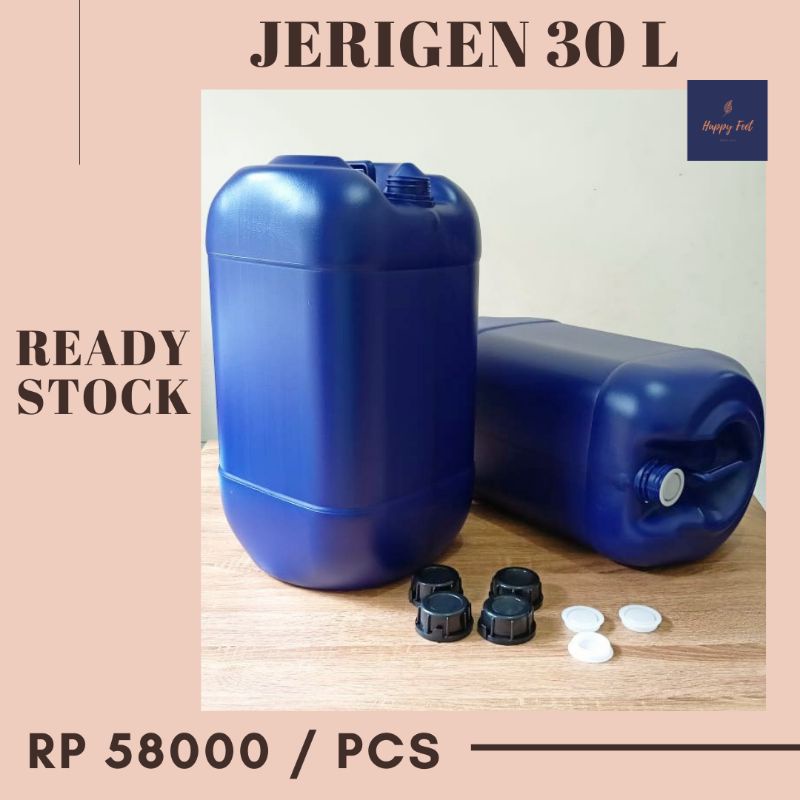 Jual BOTOL JERIGEN JIRIGEN DIRIGEN 30 LITER SEGEL | Shopee Indonesia