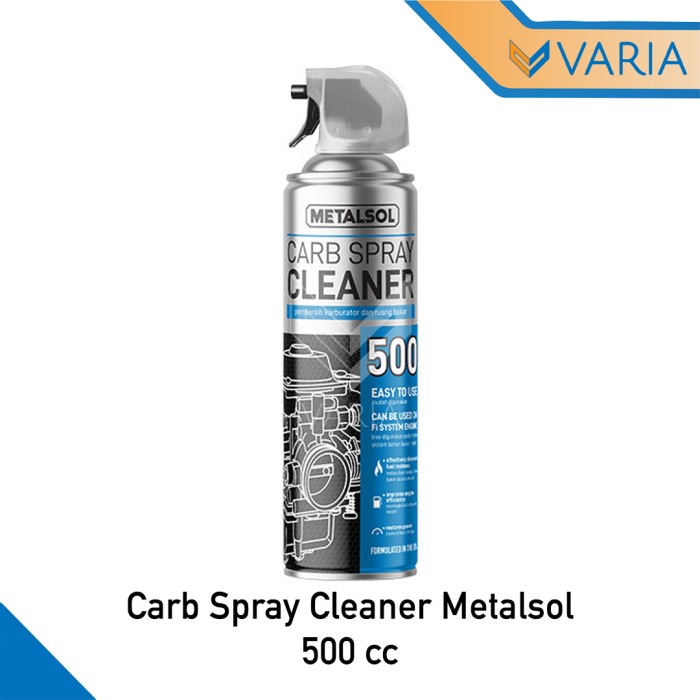 Jual Carburator Cleaner Carb Spray Metalsol by MTR 500 cc | Shopee ...
