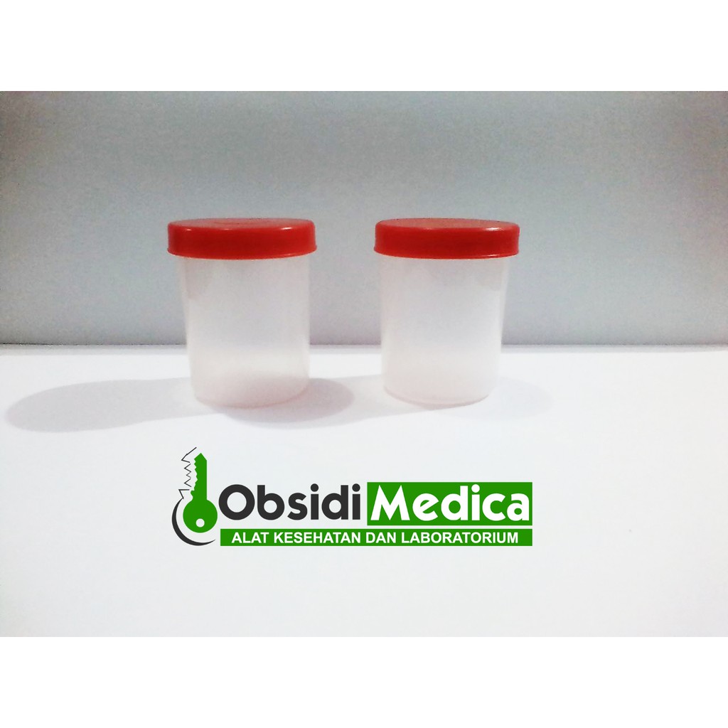 Jual Pot Urin - Pot Sampel - Botol Organ 20 mL Tutup Merah | Shopee ...