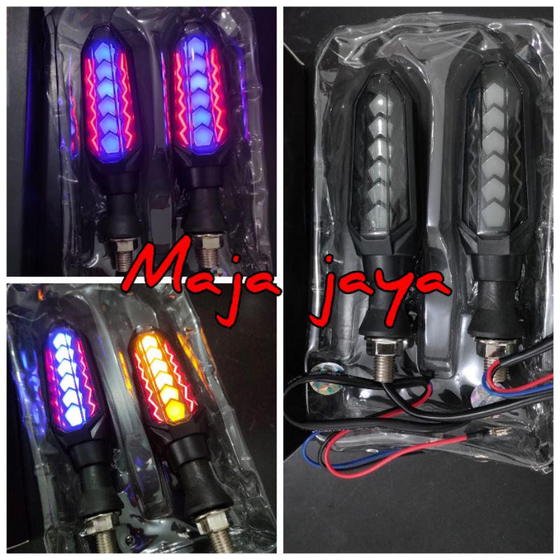 Jual Lampu LED Sein Model Ulir Alis Running Vario Vixion Aerox ADV ...