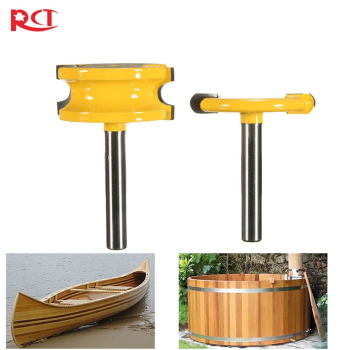 Jual Mata Profil Flute and Bead Canoe Sambungan Papan Kayu Router Bit ...