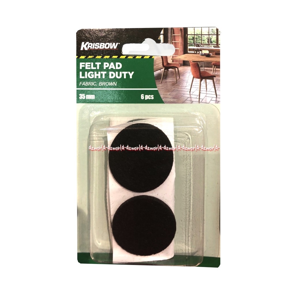 Jual Krisbow Felt Pad Light Duty 35mm Pelindung Alas Kaki Meja Atau ...
