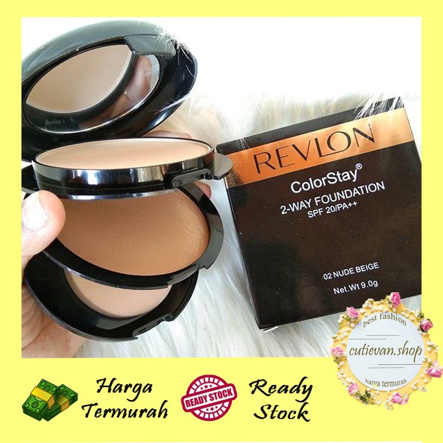 Jual BEDAK REVLN TWC 2in1-Colorstay 2 Way Foundation Powder/BEDAK ...