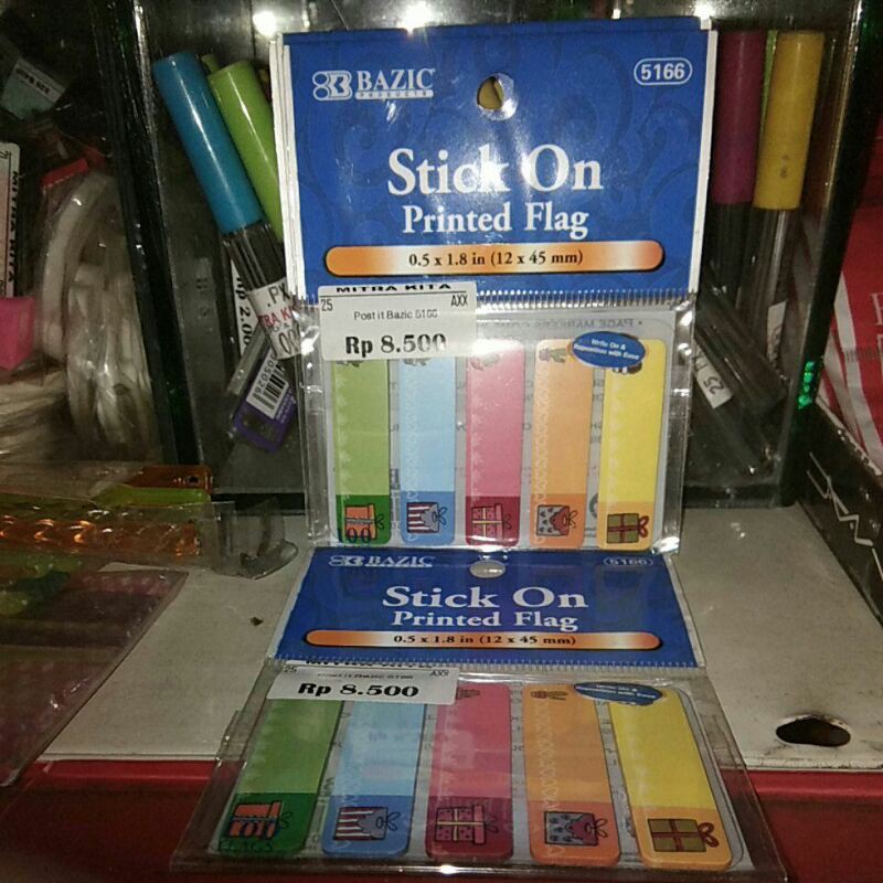 Jual Kertas sticky note memo notes penanda pembatas lem warna segi ...