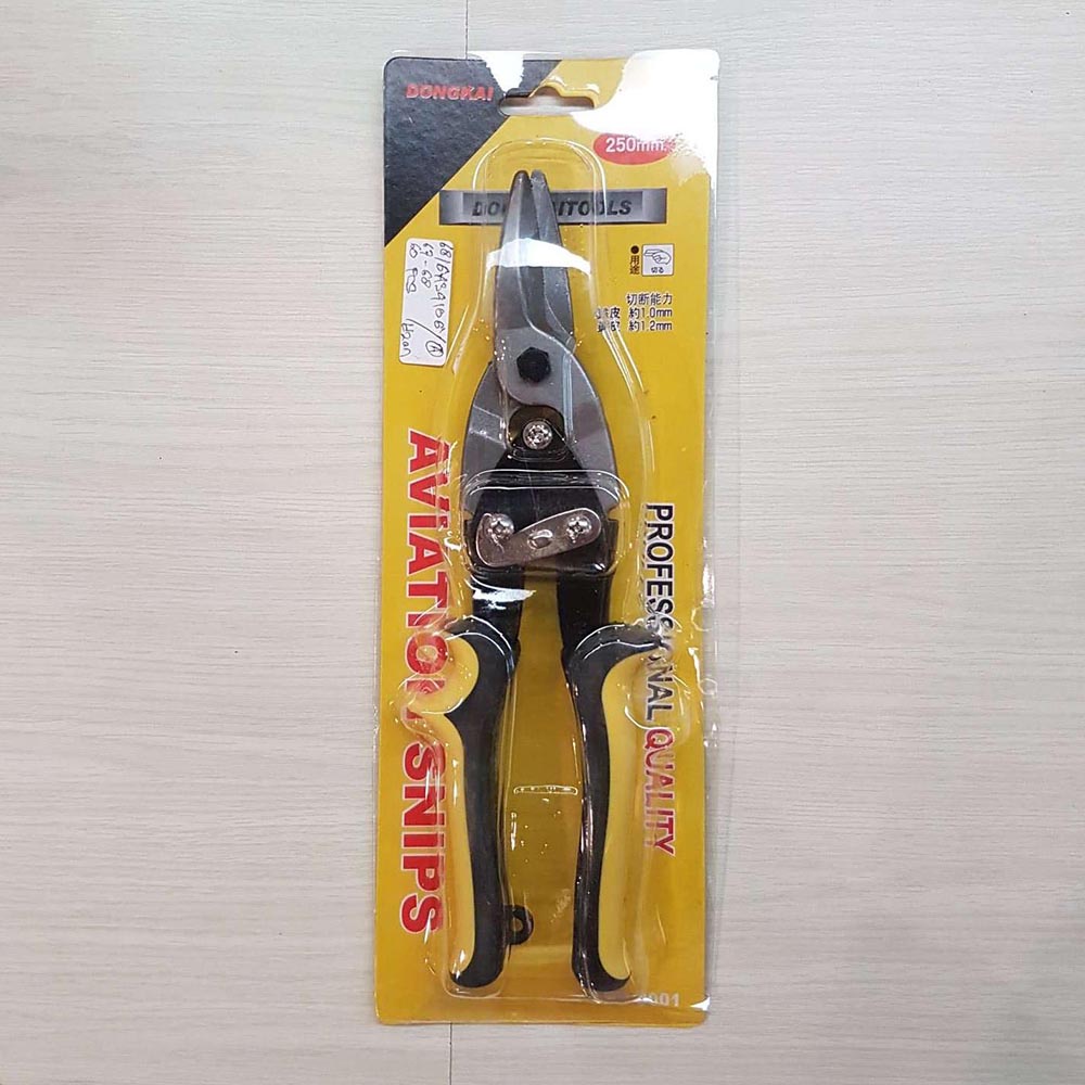 Jual Gunting Besi Seng Plat Flat Baja Tinman Snips Heavy Duty 10 Inch ...