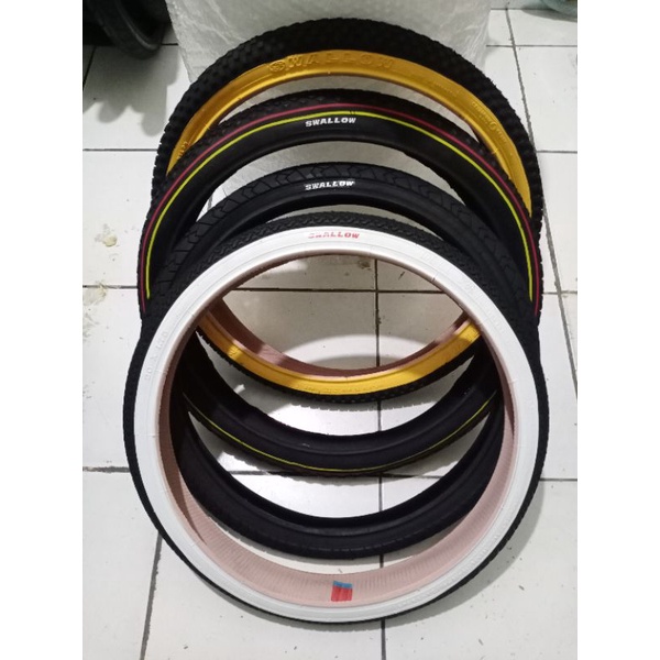 Jual ban luar sepeda 20x1.75 swallow | Shopee Indonesia